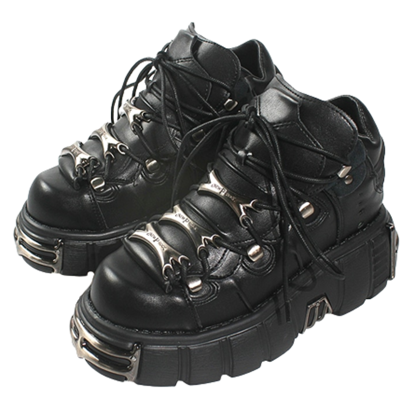 Funki Buys | Shoes | Women's Punk Style Platform Sneakers